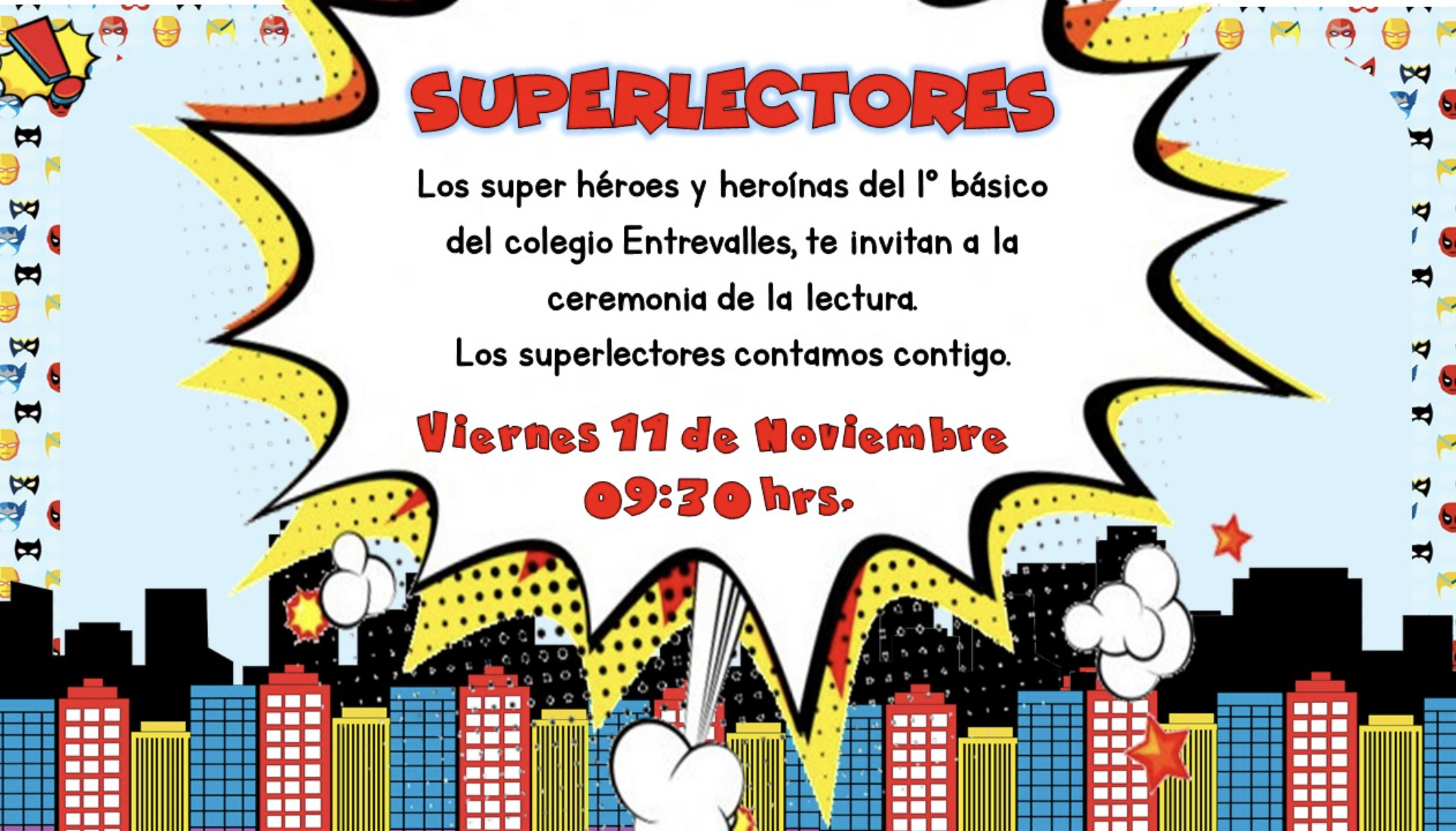 ¡ATENCIÓN APODERADOS(AS) DE 1ro BÁSICO! – Colegio Entre Valles